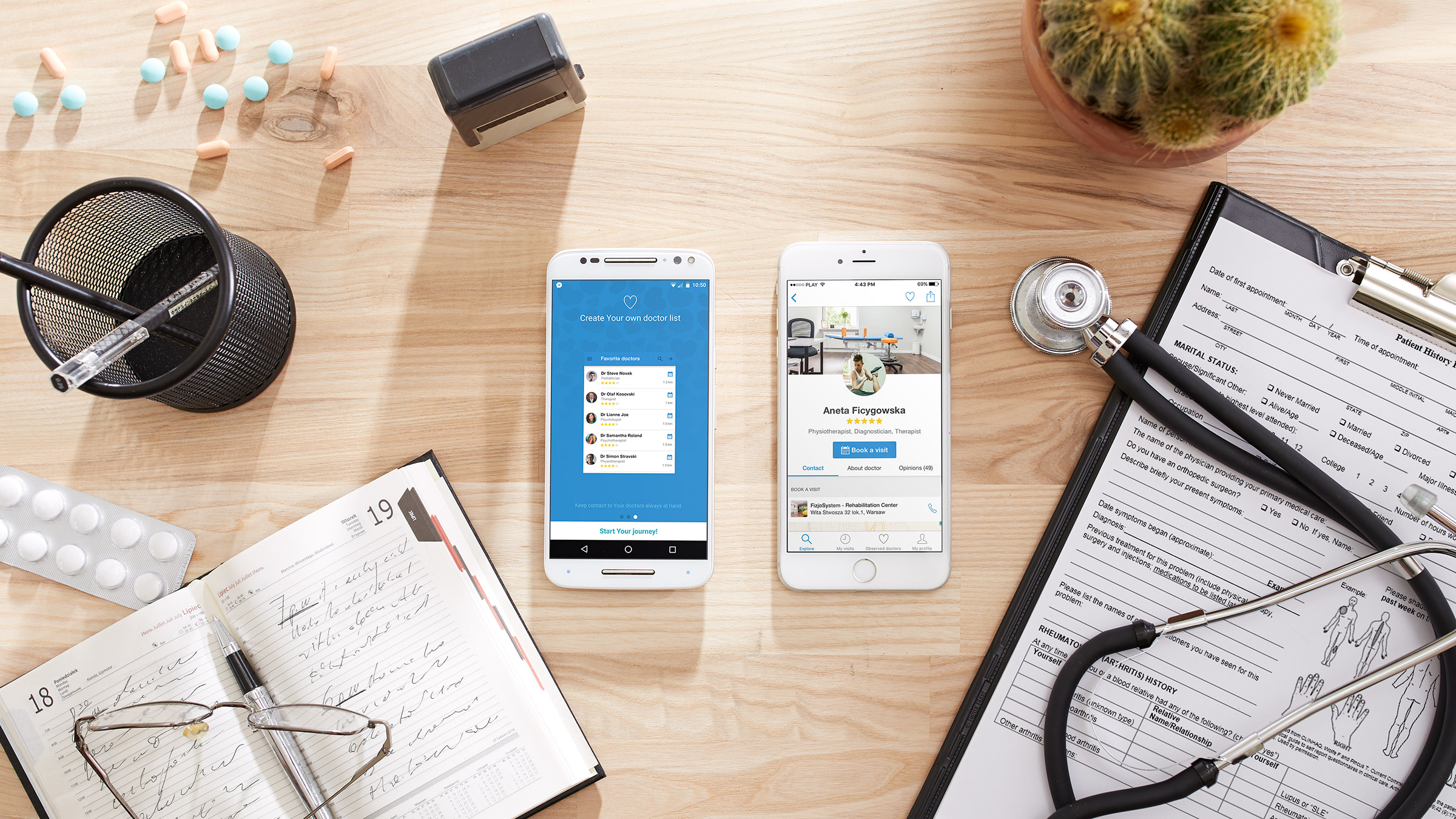Docplanner iOS & Android App Development Project with EL Passion